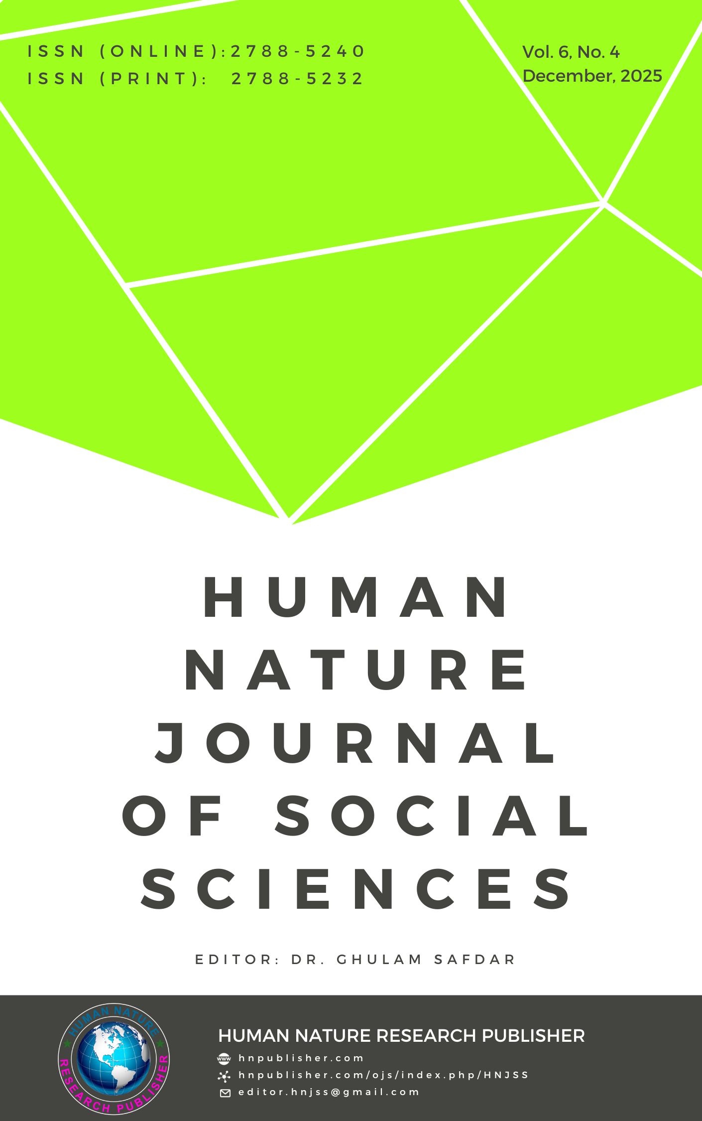 Vol. 6 No. 4 (2025): Human Nature Journal of Social Sciences | Human Nature Journal of Social ...